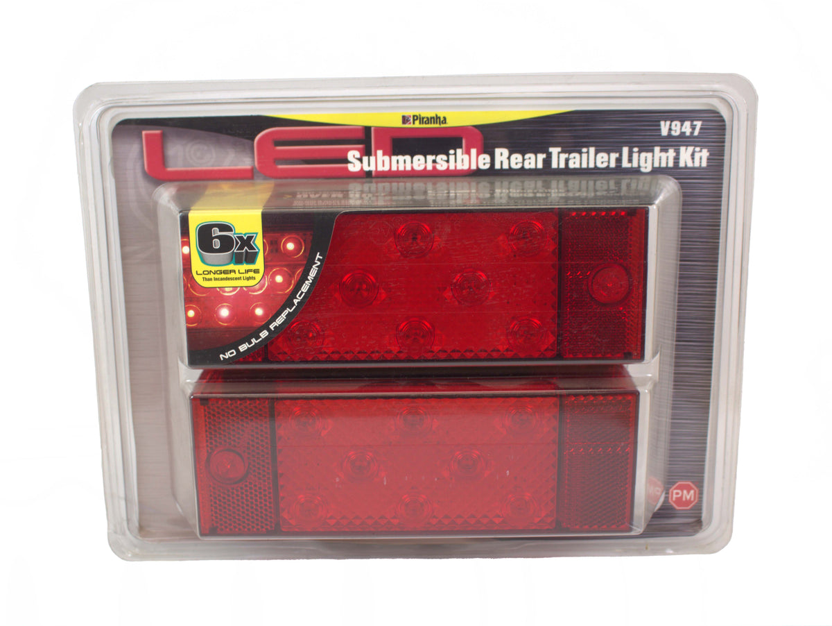 Peterson LED Submersible Over 80-inch Rear Trailer Light Kit 6x Longer ...