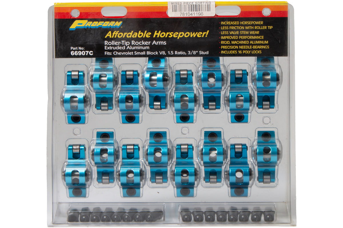 Proform Roller-Tip Rocker Arms Fit 1955-86 Chevrolet Gen 1 V8 Small Bl ...
