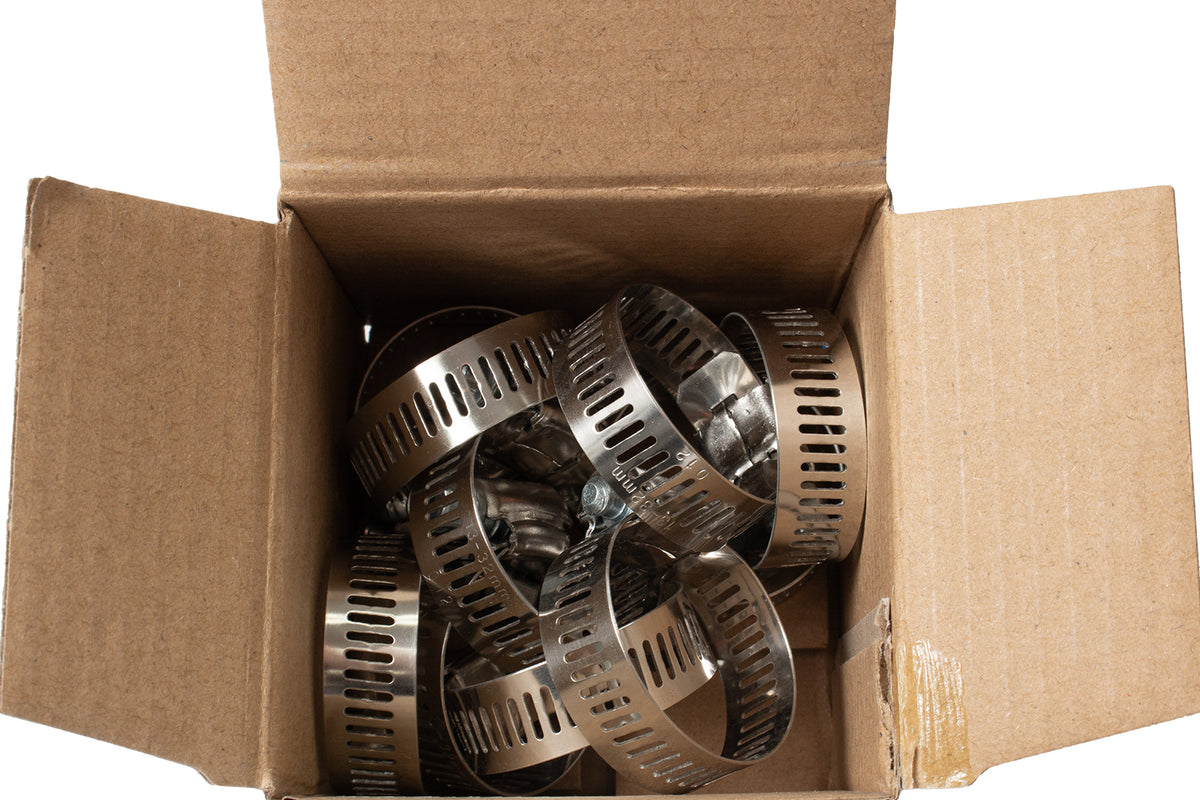 Premium Guard Hose Clamps Clamp Diameter Range 1/2in - 1-1/4in Model N ...