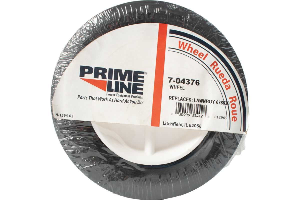 Prime Line Wheel Plastic Smooth Tread Fits Lawn Mowers Tractors Number ...