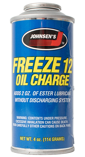 Johnsen's Freeze 12 Lubricant Oil Charge Adds 2oz Ester Discharge Free ...