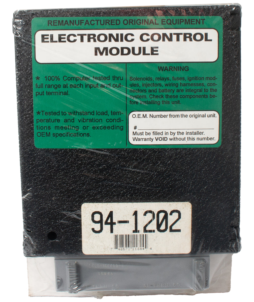 SMP Engine Control Module Fits 85-86 Ford Tempo Mercury Topaz Model Nu ...