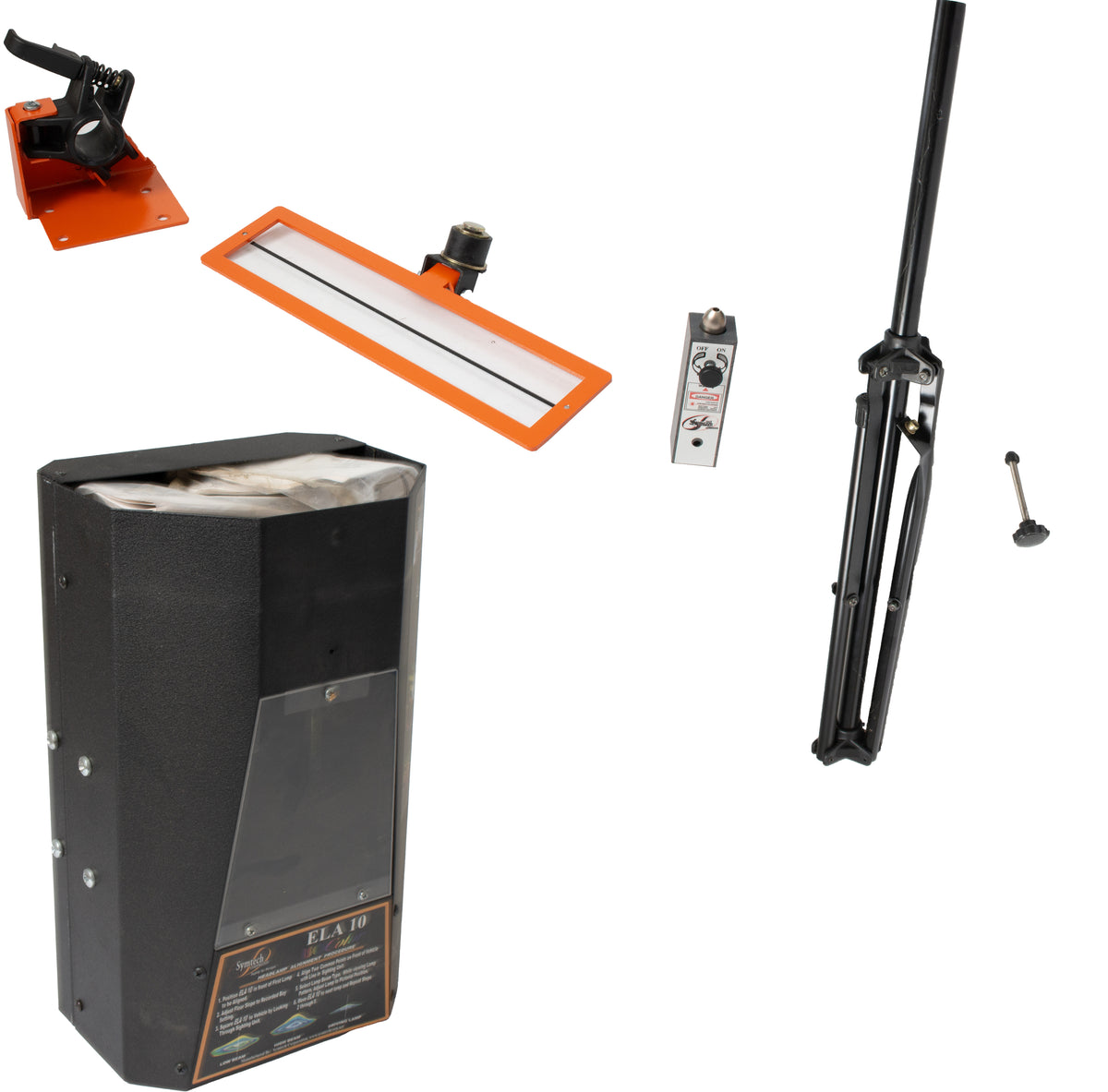 Symtech Complete Vehicle Headlamp Alignment System Model ELA 10 Part I ...