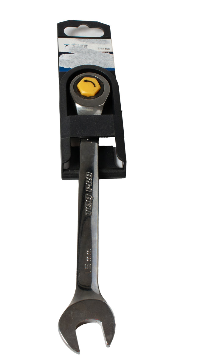 TEQ Pro 15mm Ratcheting Wrench Metric Chrome Vanadium Steel Model Numb ...