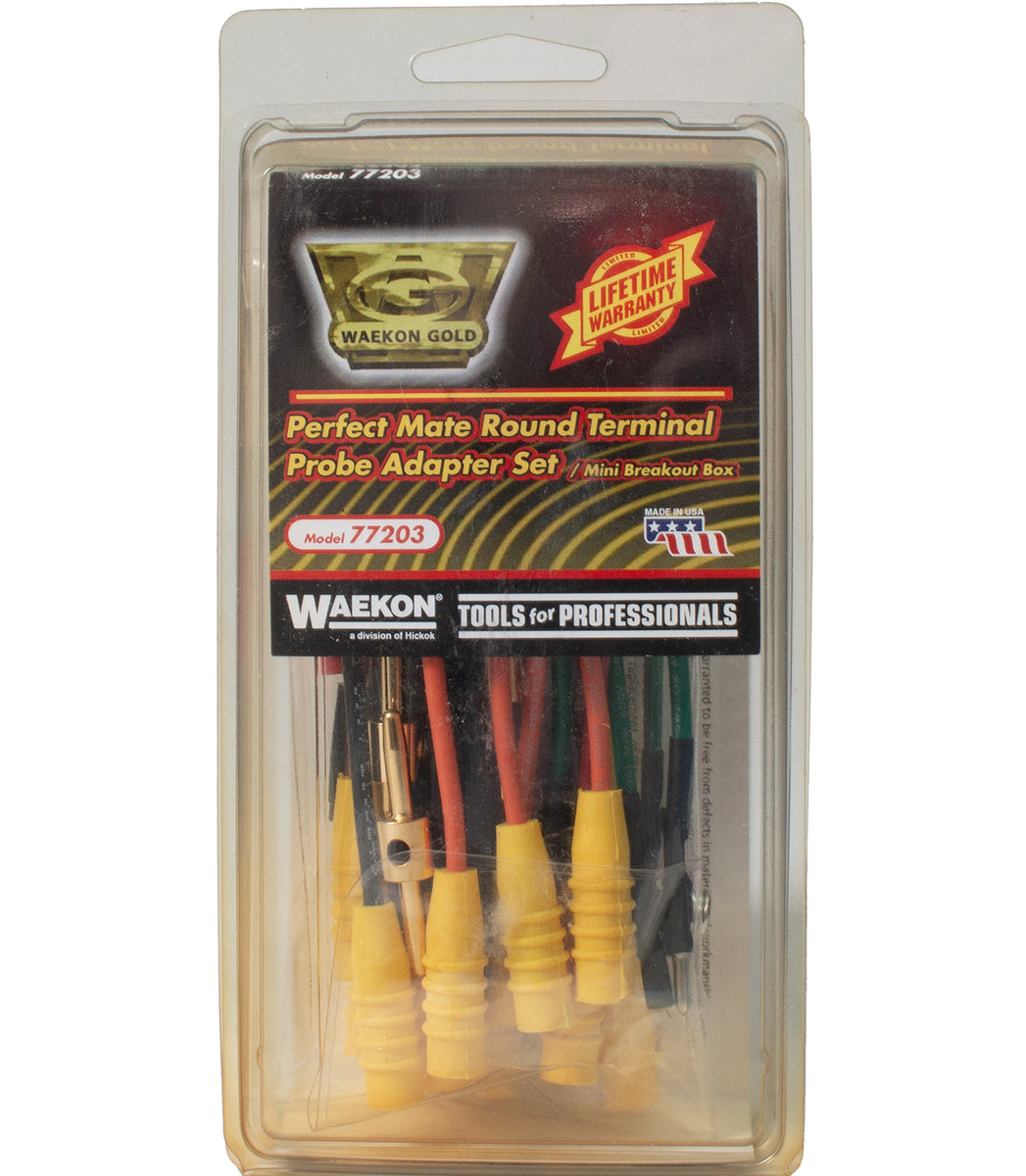 Waekon Perfect Mate Round Terminal Probe Adapter Set MiniBreakout Box ...