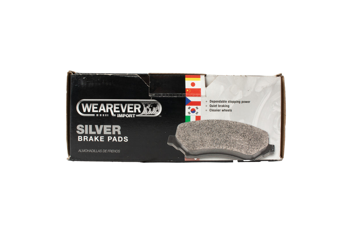 Carquest Wearever Silver Front Brake Pads Fits 1997-1999 Volkswagen Je ...