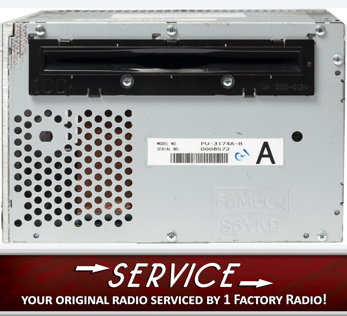 Remanufacture SERVICE 2010 Ford F-150 AM FM CD MP3 Player Radio AL3T-1 ...