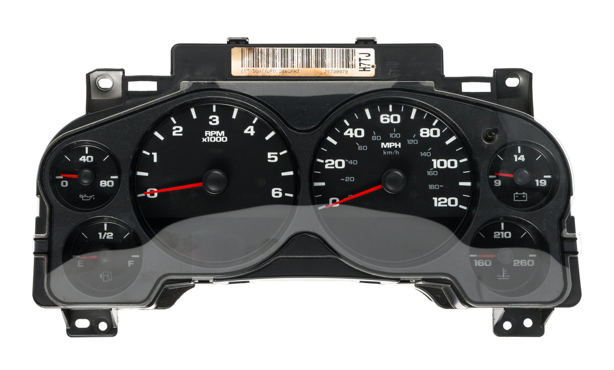 2007-11 Chevrolet Silverado Speedometer Instrument Gauge Cluster 25799 ...