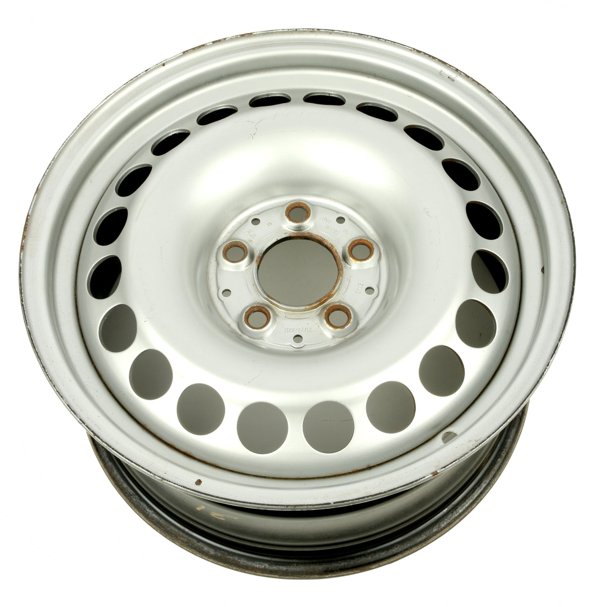 07 Mercedes E Class E350 16x7-1/2 Single OEM Original Steel Wheel Rim ...