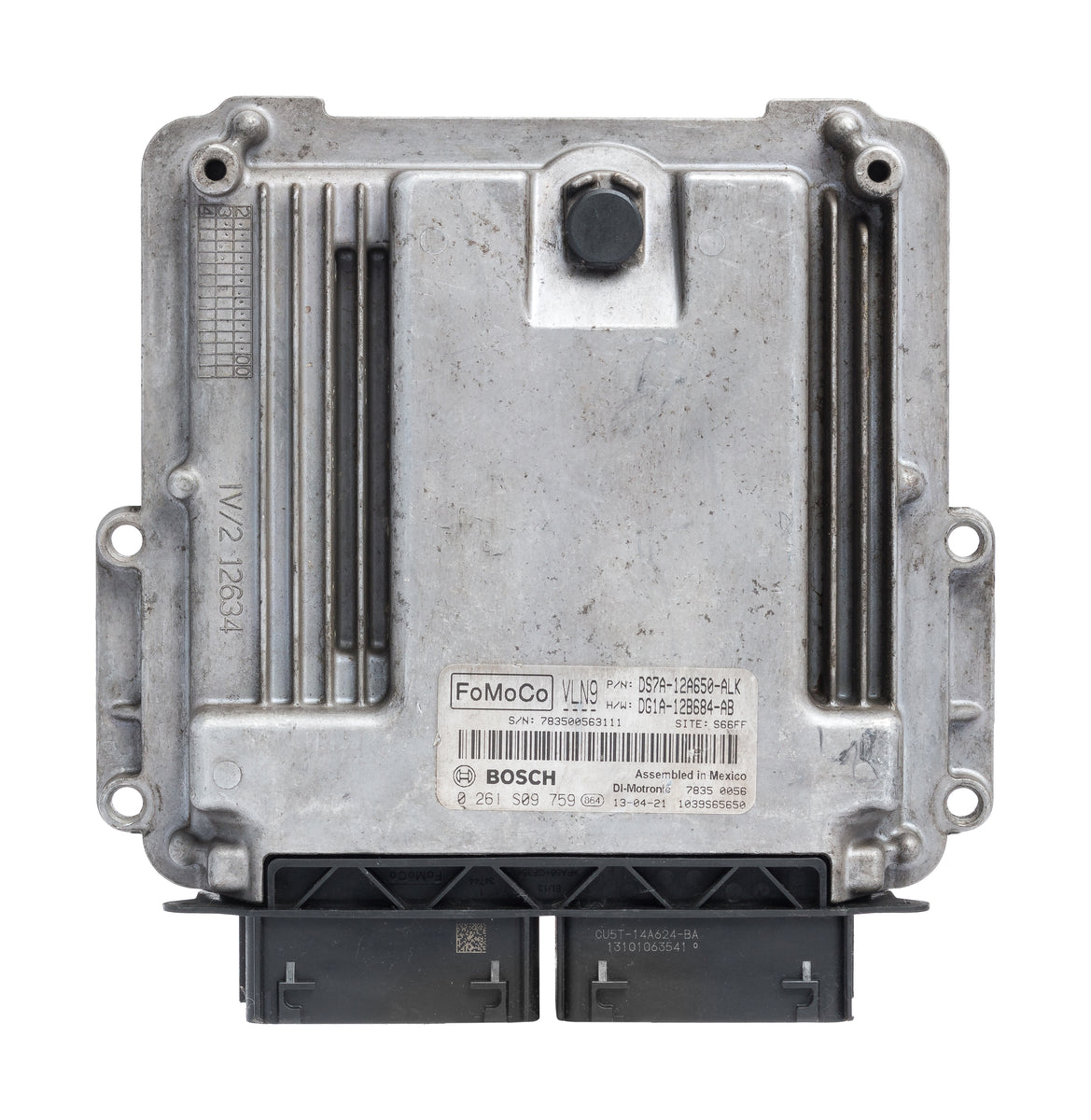 2013 Ford Fusion ECM Electronic Motor Control Module Part Number DS7A ...