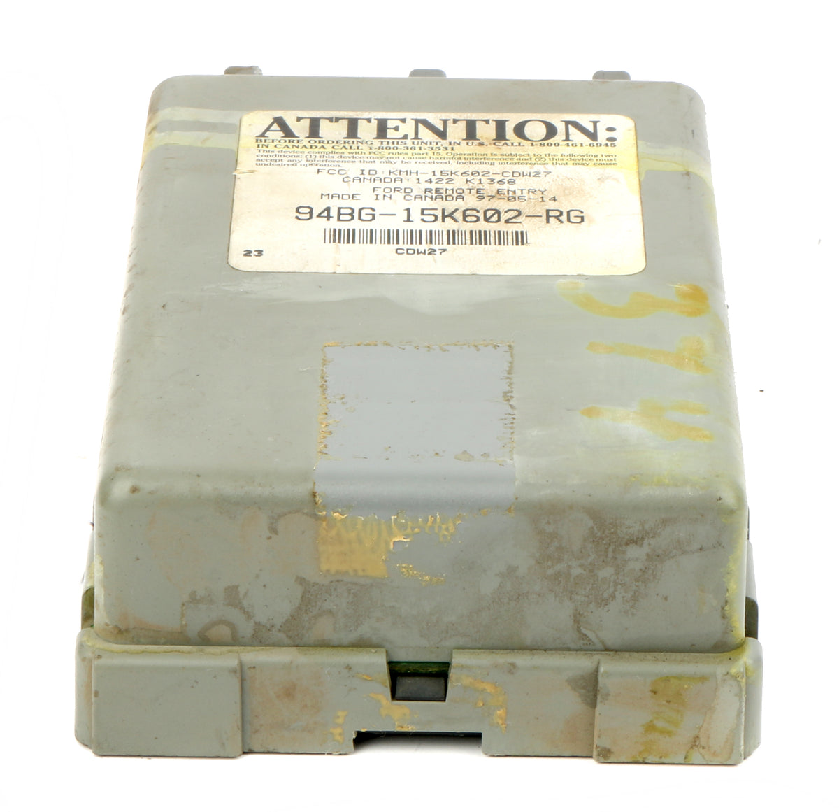 1995-2000 Ford Mercury OEM Theft Locking Chassis Control Module 94BG-1 ...