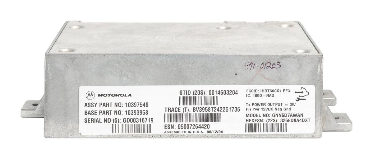 2004-2007 GMC Sierra 1500 Communication Chassis Control Module 1039754 ...