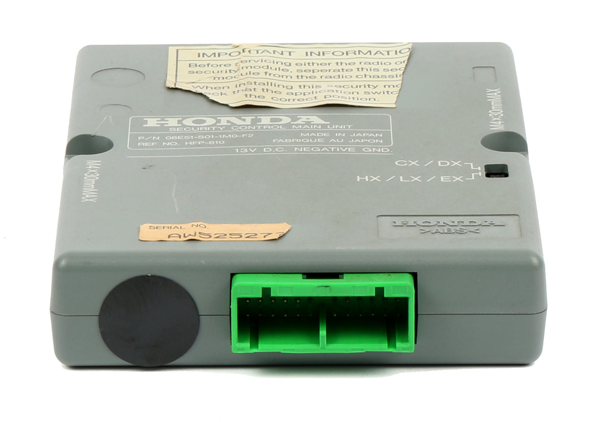 1999 Honda Civic Single OEM Original Security Control Module 08E51-S01 ...