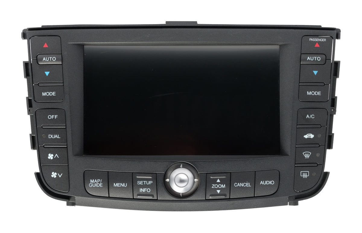 2004-2006 Acura TL GPS Navigation System Information Display Screen 39 ...