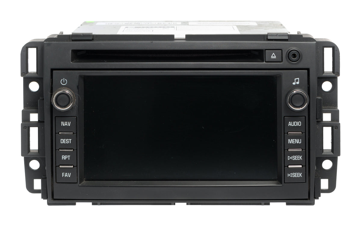 2007 Chevrolet Avalanche 1500 AMFM Radio CD DVD MP3 Player w Navi & Au ...