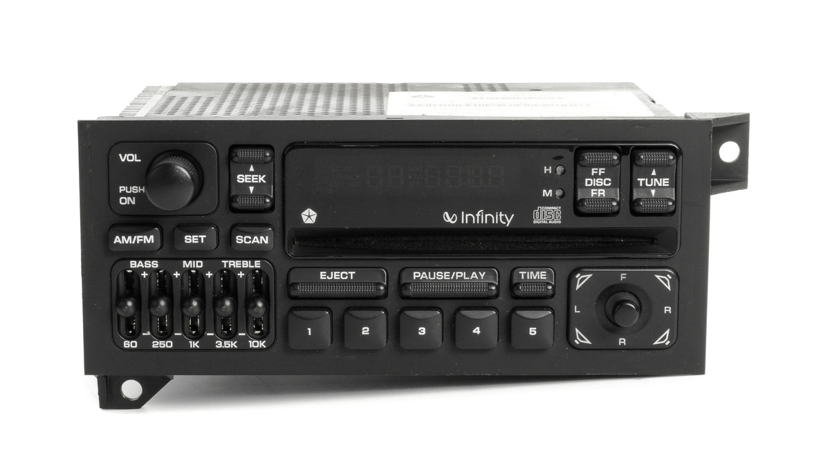 1996-2003 Dodge Caravan Concorde Ram AM FM CD Player w Equalizer Radio ...