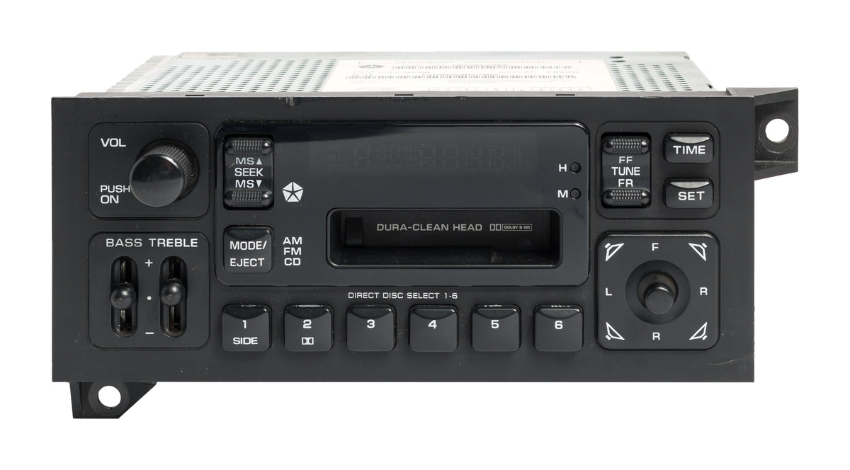 1997-1999 Dodge Neon AM FM Receiver With Cassette Tape Player P0470437 ...