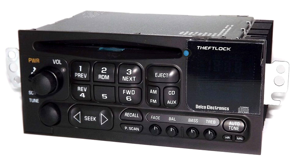1997-2004 Chevrolet Corvette AM FM Radio CD Player w Bluetooth - 09390 ...