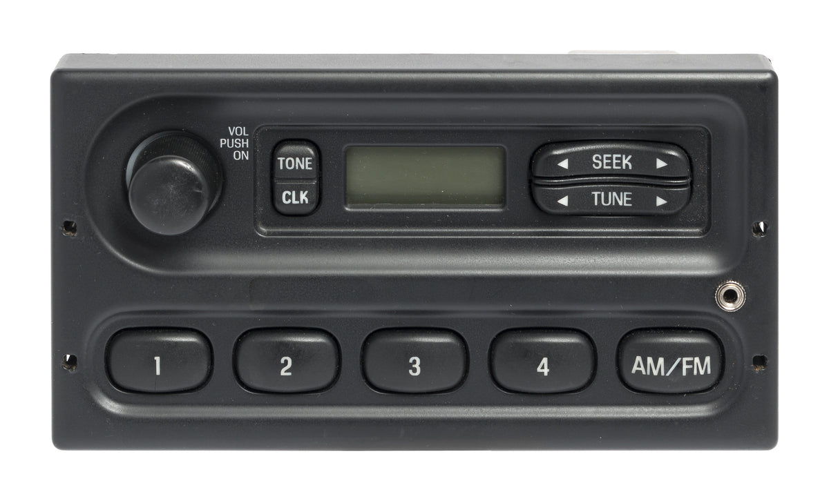 1999-05 Ford F-250 SD Truck AM FM Radio w Auxiliary 2 Speaker F8RP-18K ...