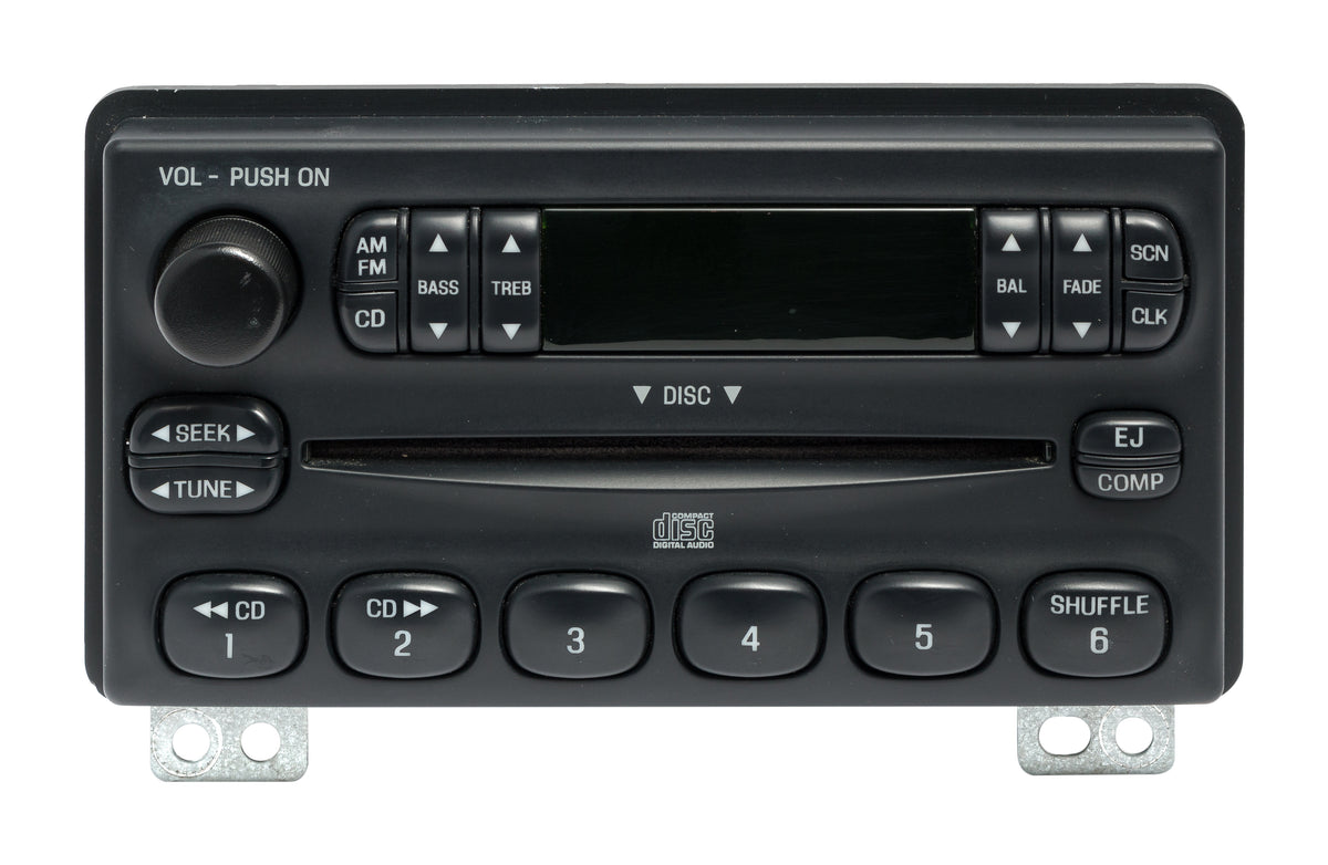 2002-04 Ford Explorer AM FM Radio CD Player Bolt-in Style Chassis YW7F ...