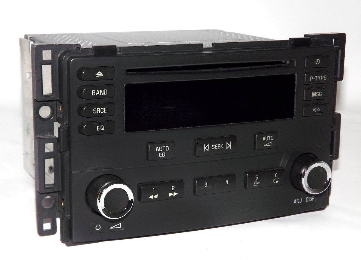 2005-07 Chevrolet Silverado AM FM Radio Cassette Single Disc CD Player ...