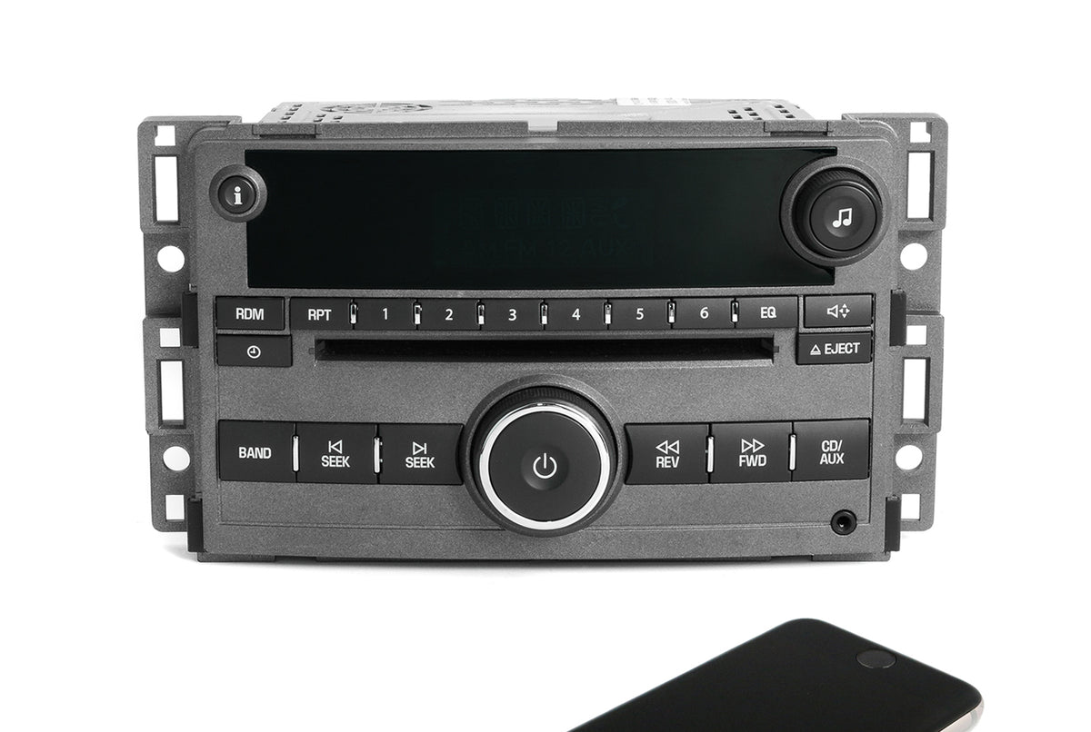 2006-07 Chevrolet HHR AMFM CD Player Aux Input With Bluetooth Upgrade ...