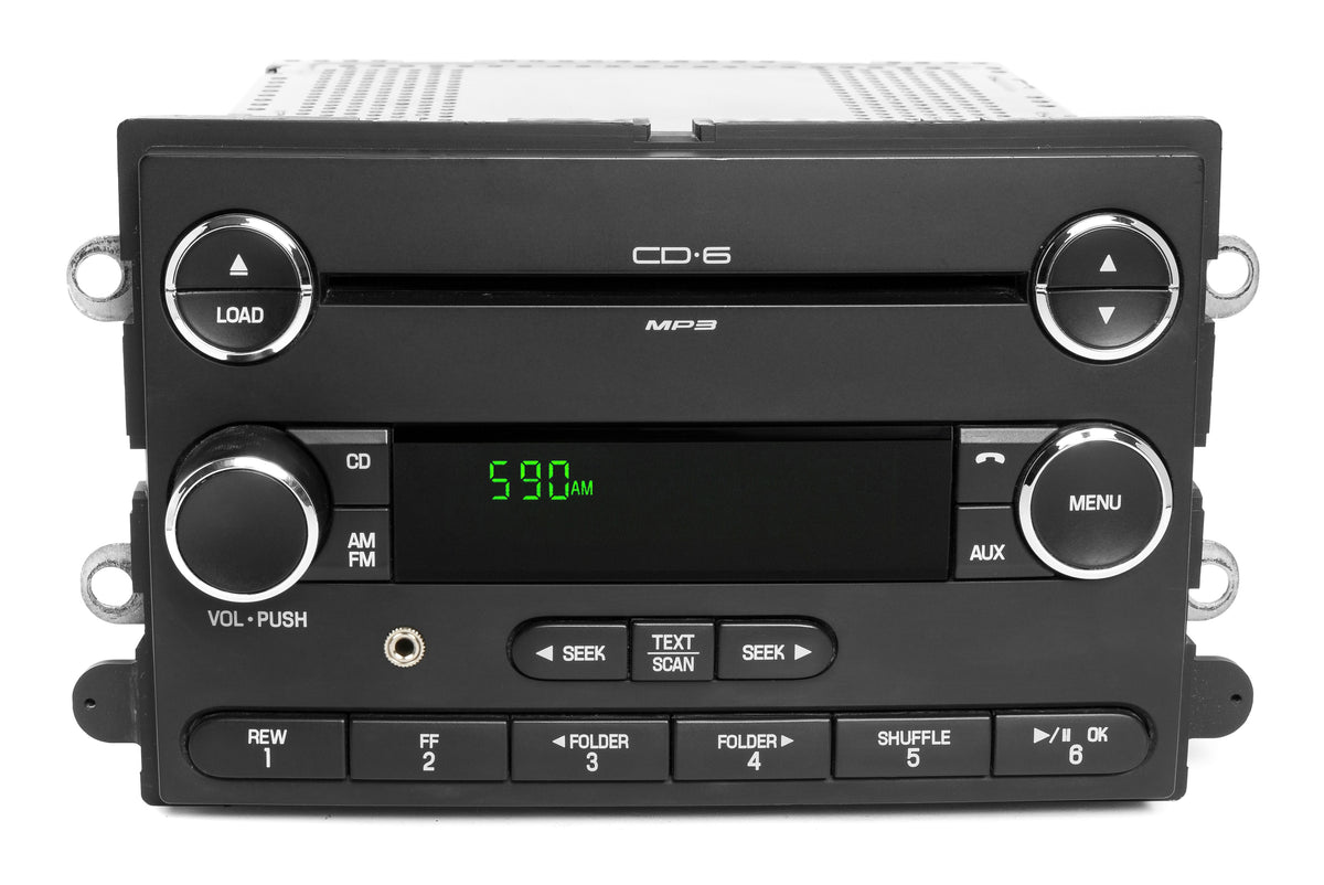 2008-09 Ford Edge Lincoln MKX AM FM 6 Disc CD Player Radio & Aux 8T4T ...