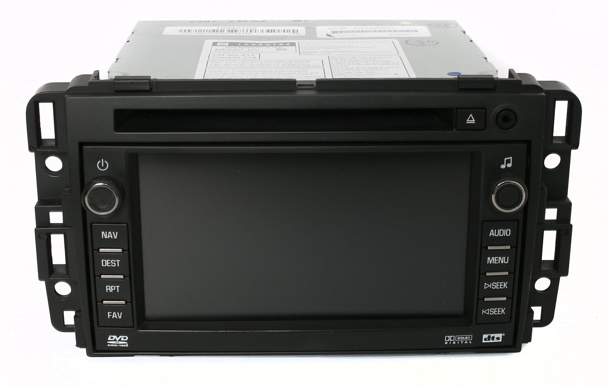 Chevy Silverado GMC 2007-08 OEM Radio AM FM CD DVD w Navigation 159401 ...
