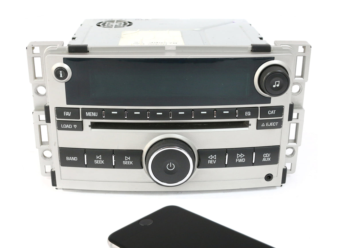 2007-08 Chevy Cobalt Pontiac G5 AM FM 6 CD with Aux & Bluetooth Upgrad ...