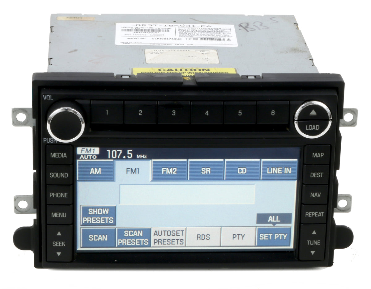 2008-09 Ford Mustang AM FM Radio 6 Disc CD mp3 Player Navigation 8R3T ...