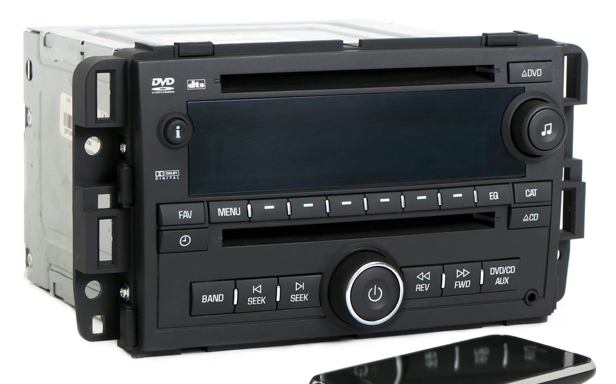 2009 Chevy Traverse Buick Enclave Radio AM FM CD DVD w BT 25999287 UVA ...