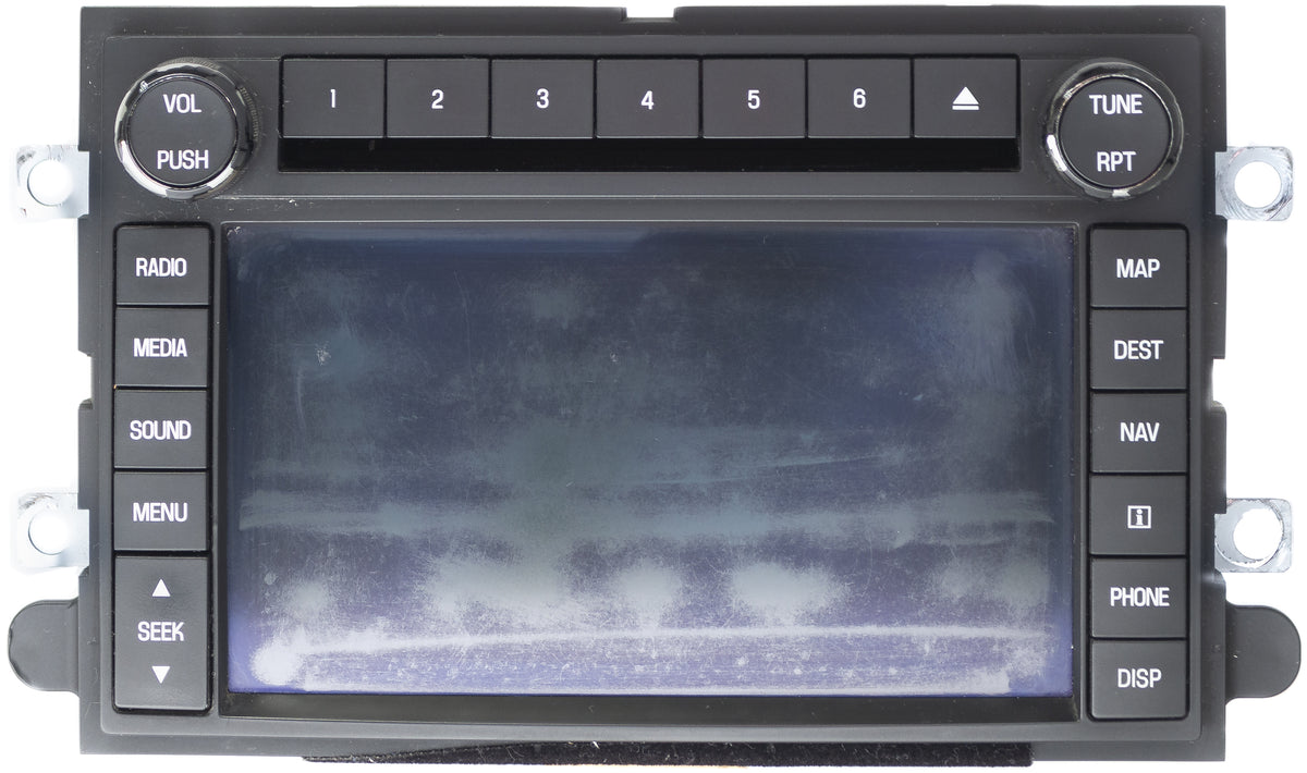 2009 Ford Edge AM FM Radio Single CD DVD Navigation Model Number 9L1T ...