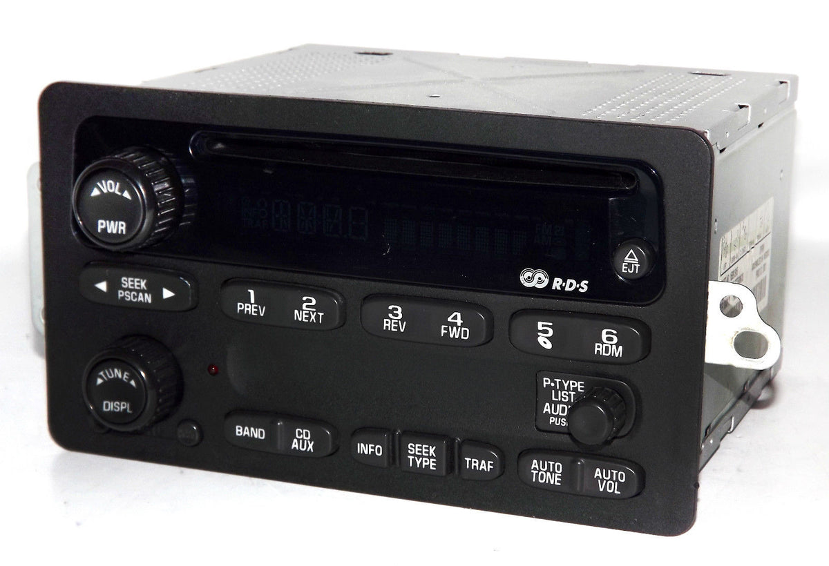 2001-2003 Chevrolet S10 Truck and Van AM FM Radio Single Disc CD Playe ...