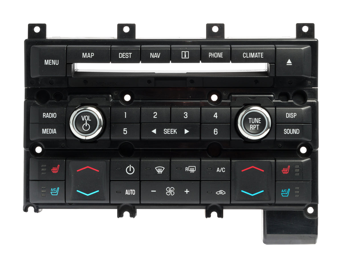 2010-2011 Ford Taurus Climate Navigation System Control Panel AG1T-18A ...