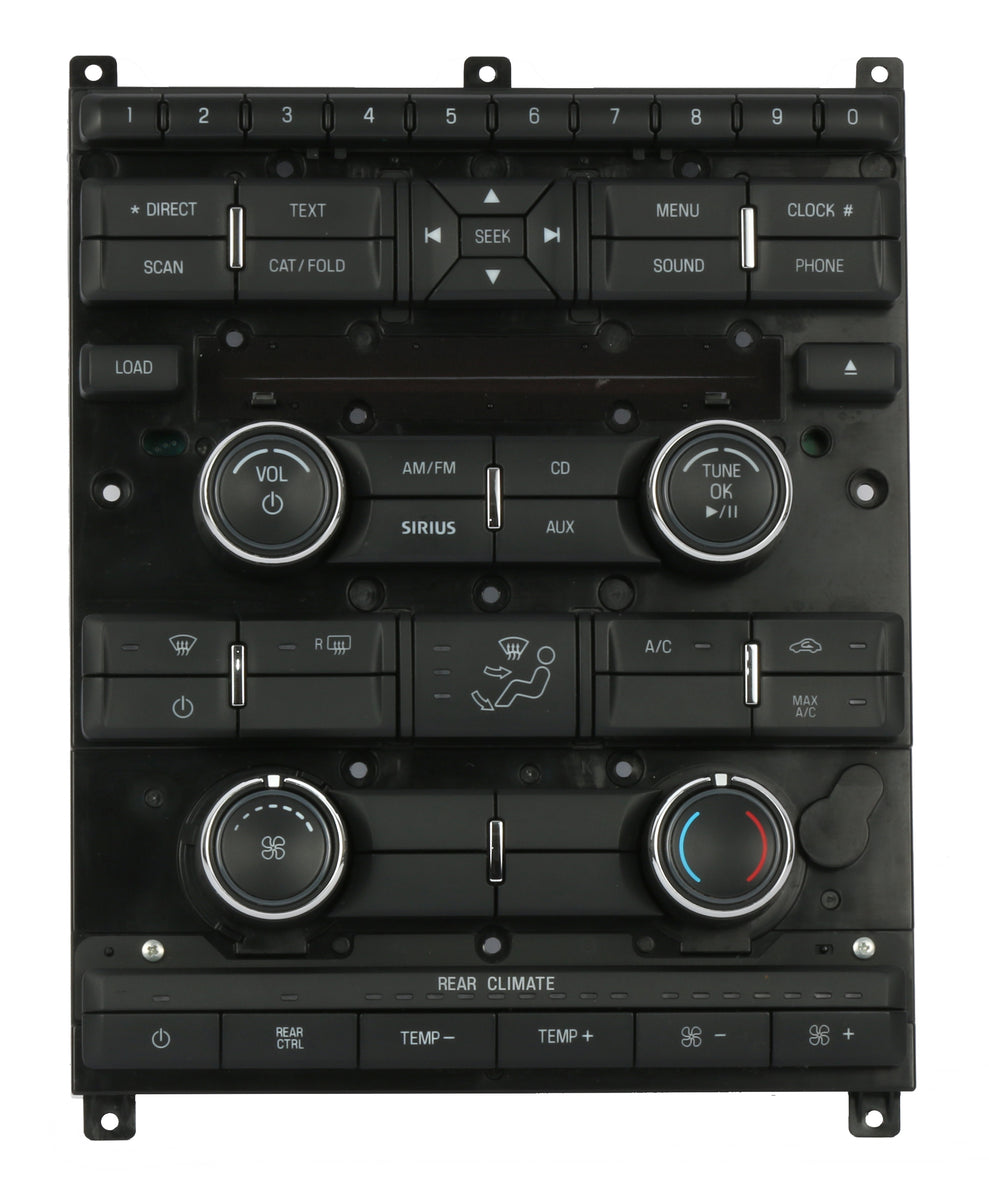 10-12 Ford Flex Control Panel Single Zone Automatic Temp Control AA8T ...