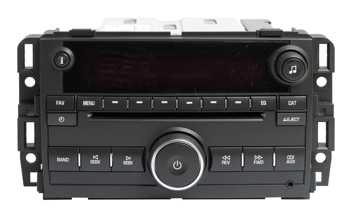 2010 GMC Acadia AM FM MP3 Player Aux USB Port w/ Single Disc CD Player ...