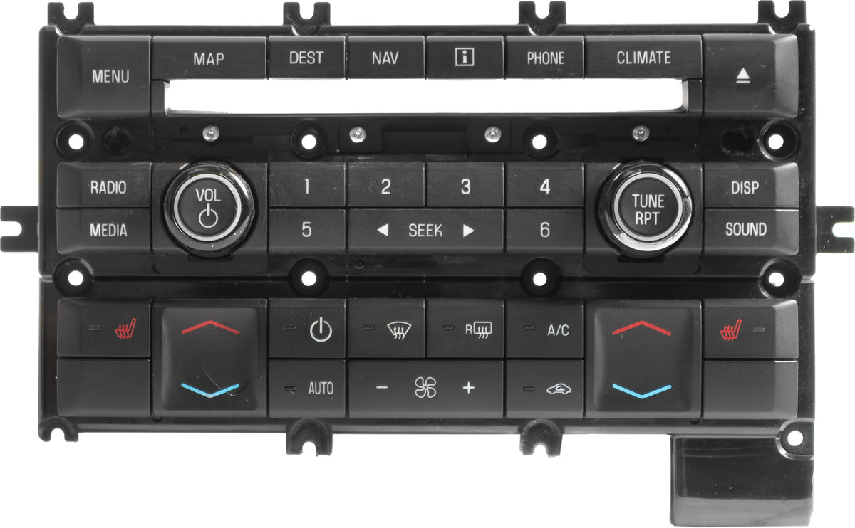 2011-14 Ford Mustang Radio Audio Dual Climate Control Panel Model BR3T ...