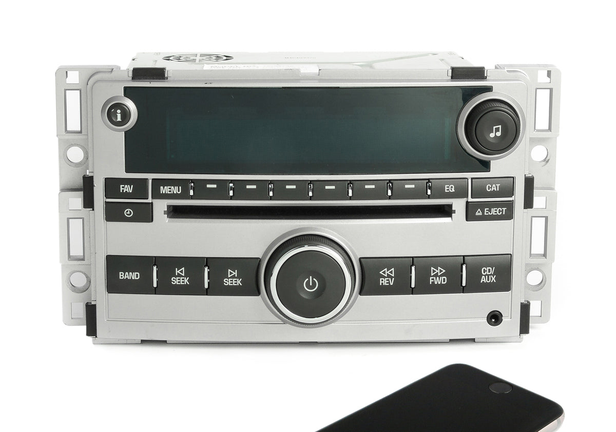 07-08 Chevrolet Cobalt Pontiac G5 AM FM CD Player Radio Aux & Bluetoot ...