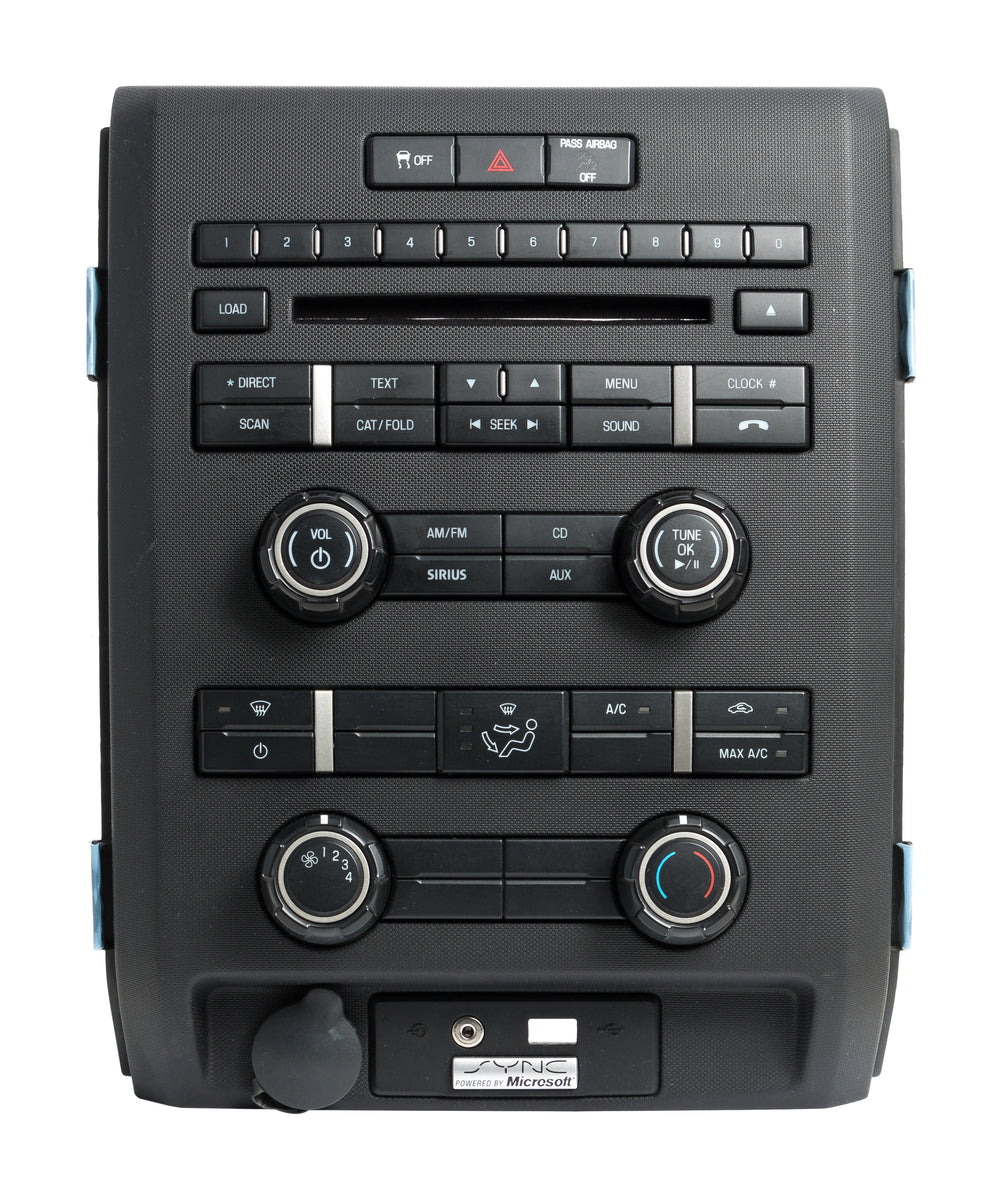 2012-14 Ford F-150 Truck Raptor Audio Climate Control Panel Aux CL3T-1 ...