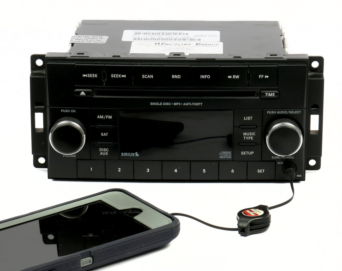 12-14 Dodge 1500 2500 3500 Truck Jeep Liberty Wrangler AM FM CD RES P0 ...