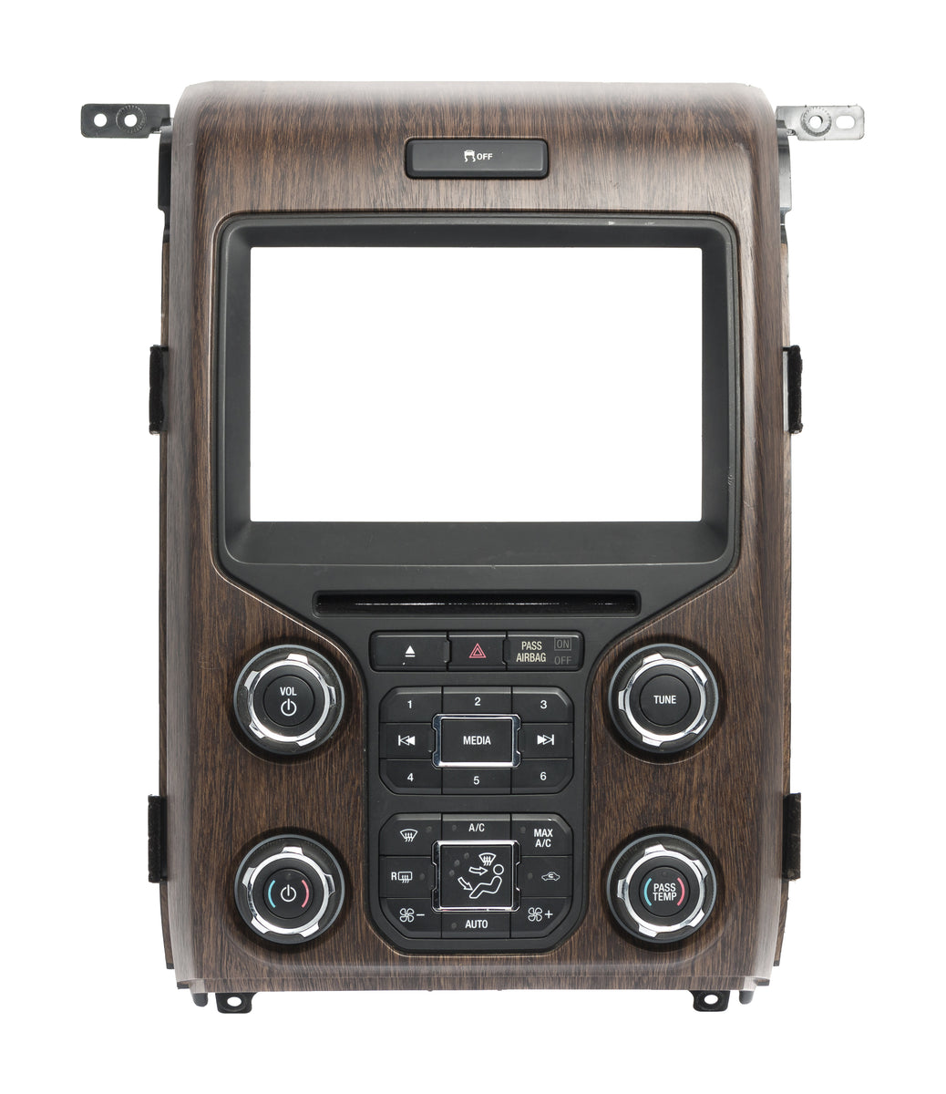 2014 Ford F-150 Radio Climate Temperture Control Panel Bezel EL3T-18A8 ...