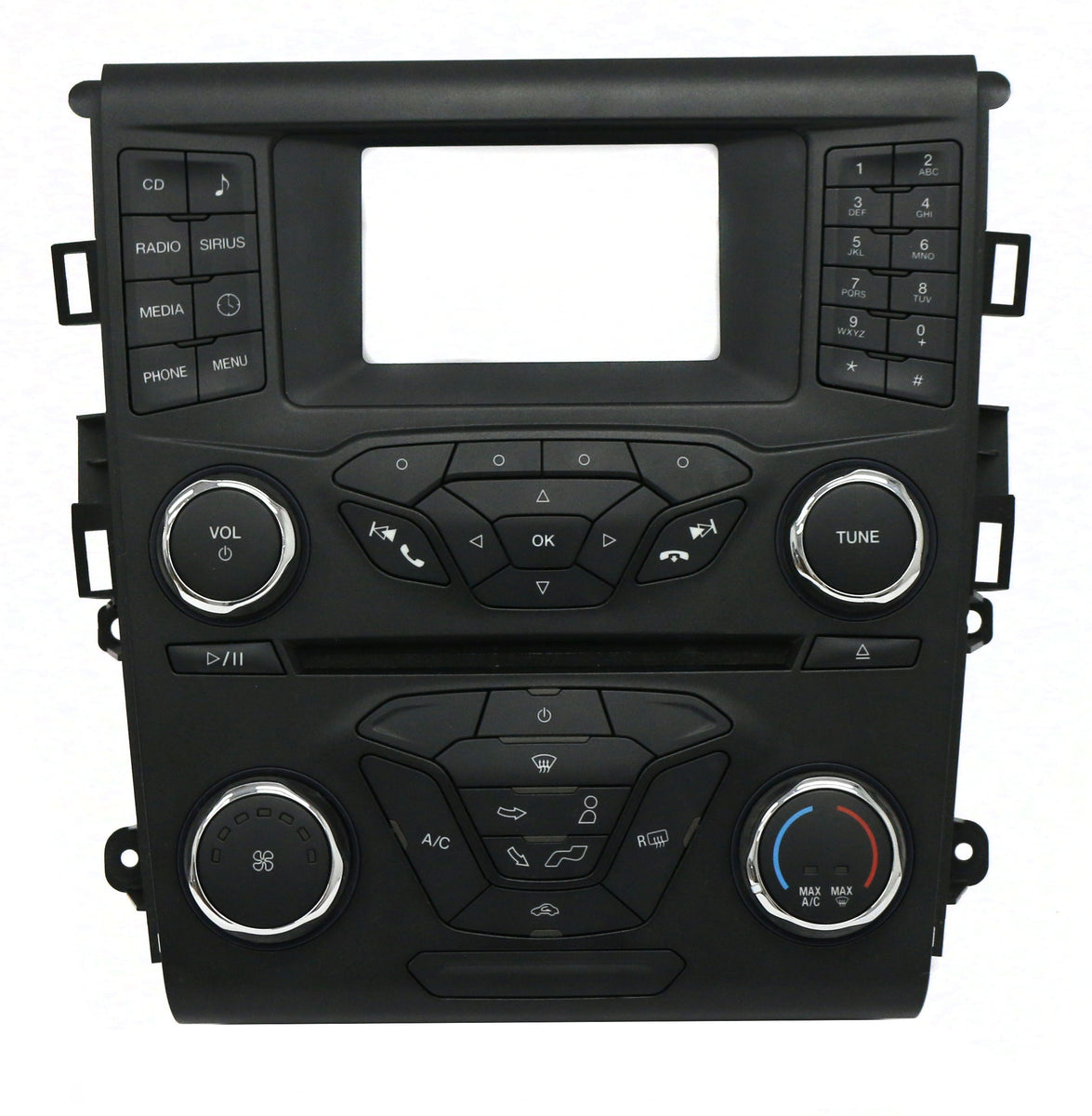 Ford 2014 Fusion Radio Climate AC Heat Control Panel Face Plate - DS7T ...