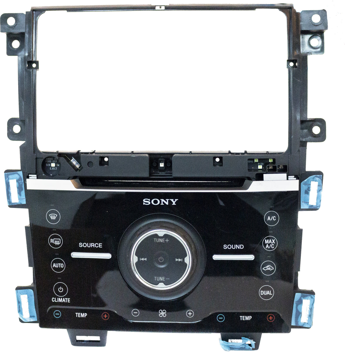 2014 Ford Edge AM FM Radio Dual Climate Temperature Control Panel ET4T ...