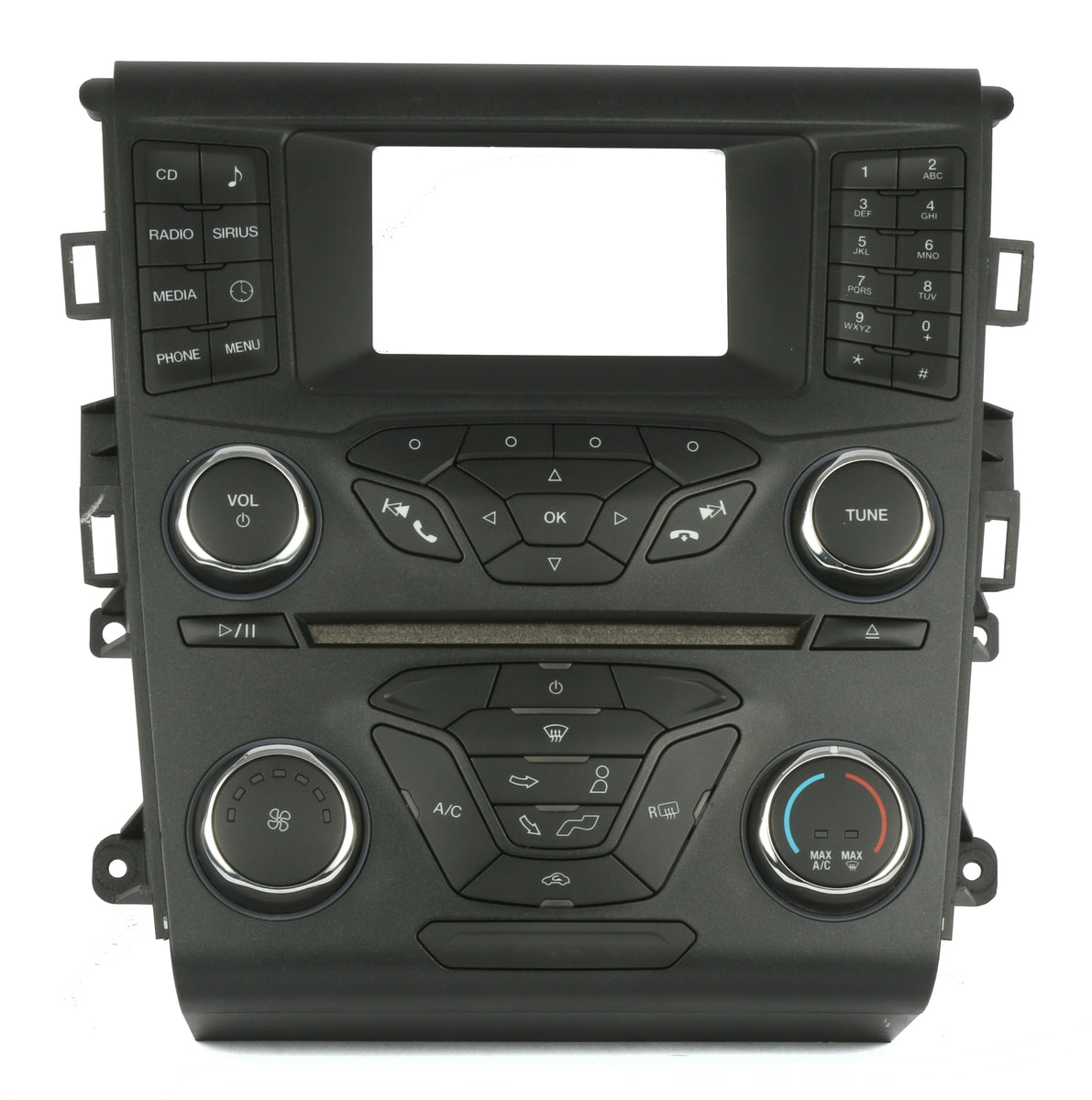 2015 Ford Fusion Stereo Radio & Climate Control Panel Part Number FS7T ...