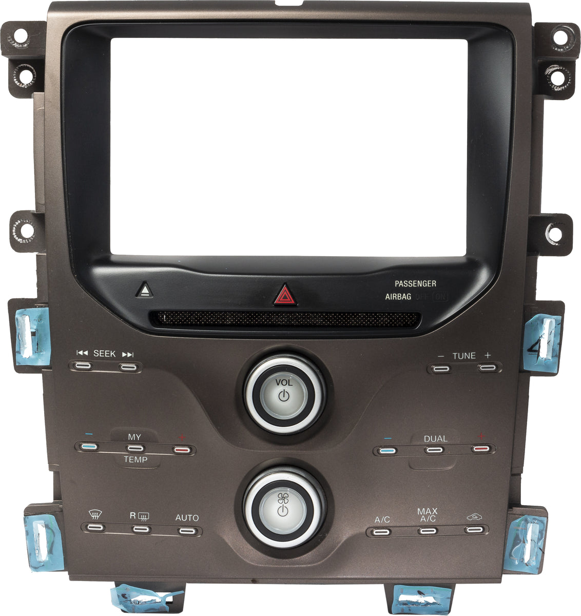 2013 Ford Edge Radio Audio Dual Climate Auto Temp Control Panel DT4T-1 ...