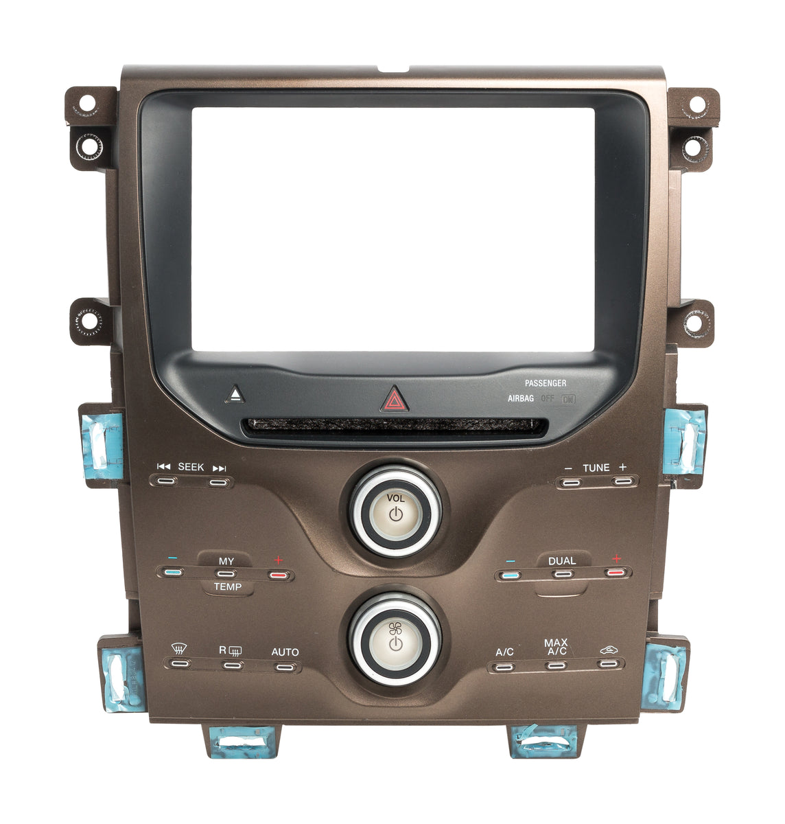 2011 Ford Edge Single Audio & Temperature Control Panel w Bezel BT4T-1 ...