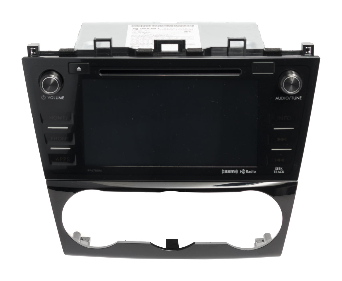 2017 Subaru Forester AM FM Satellite Radio CD Player Display Screen 86 ...