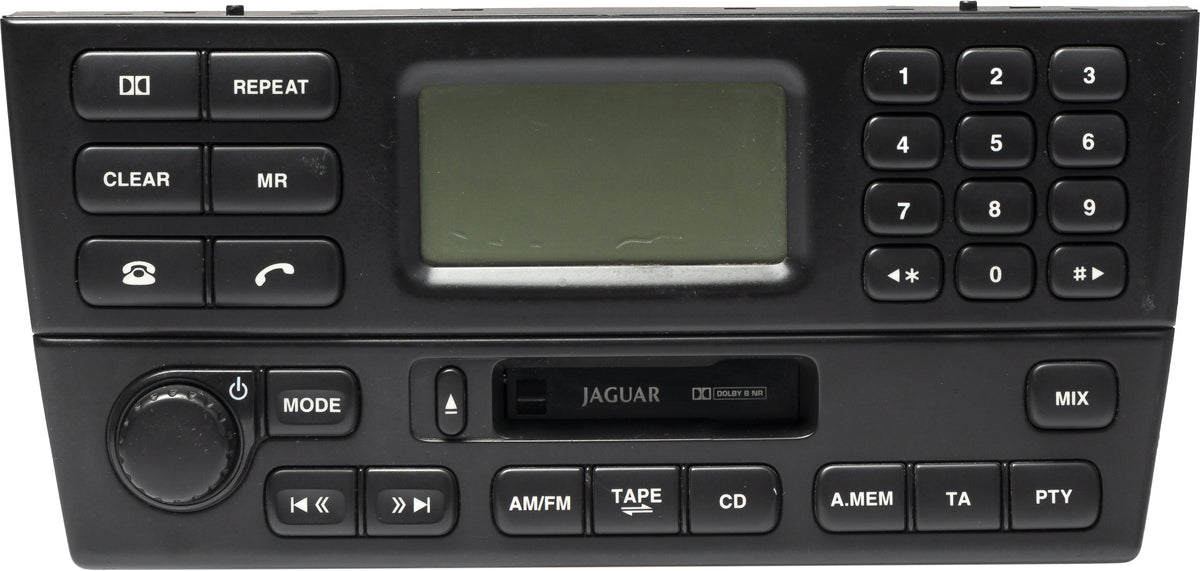 2004-2008 Jaguar X Type AM FM Radio Receiver Cassette Player Model 1X4 ...