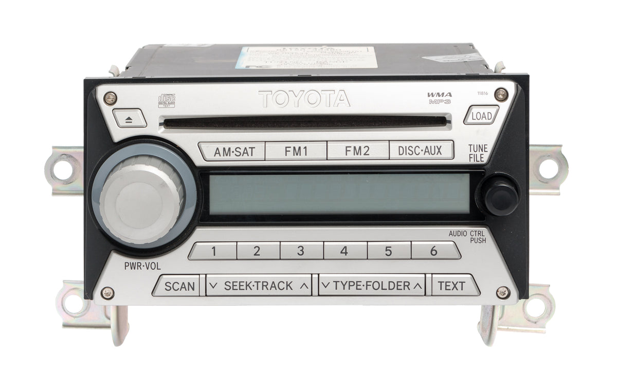 Toyota 2007-2010 FJ Cruiser AM FM Radio mp3 6 Disc CD Player 86120-353 ...