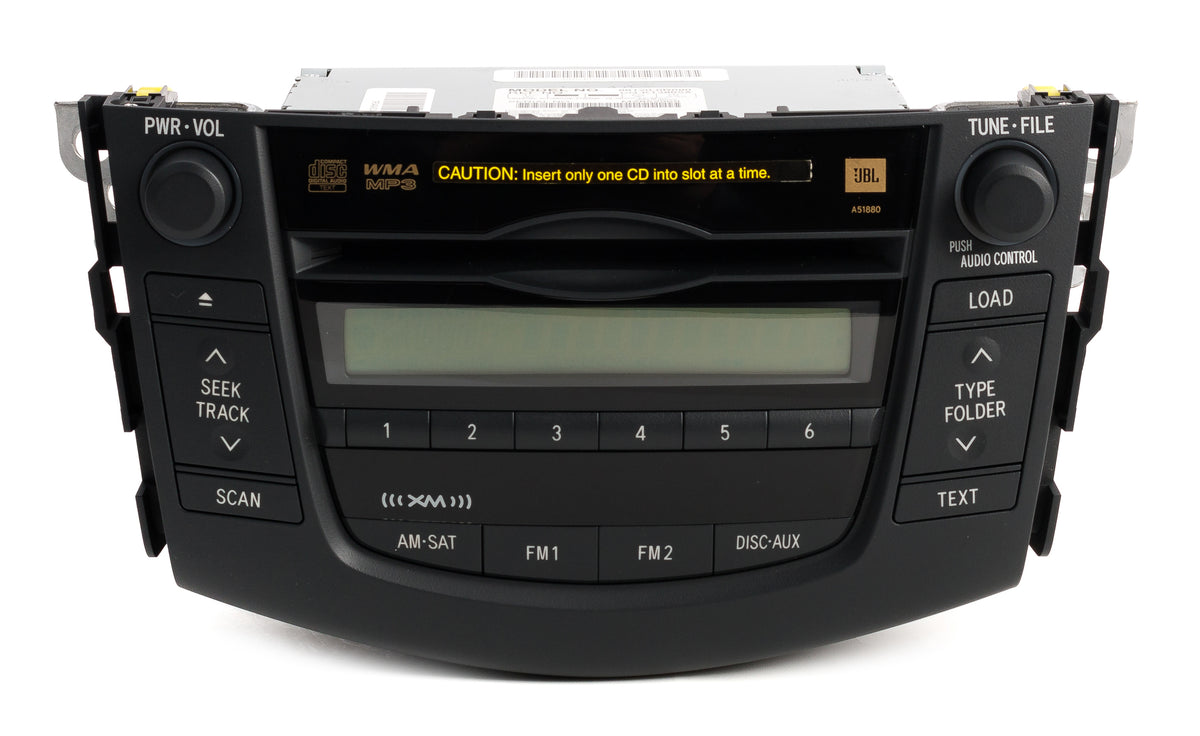 2009-2011 Toyota RAV4 AM FM Radio 6 CD Player Stereo Receiver A51880 8 ...